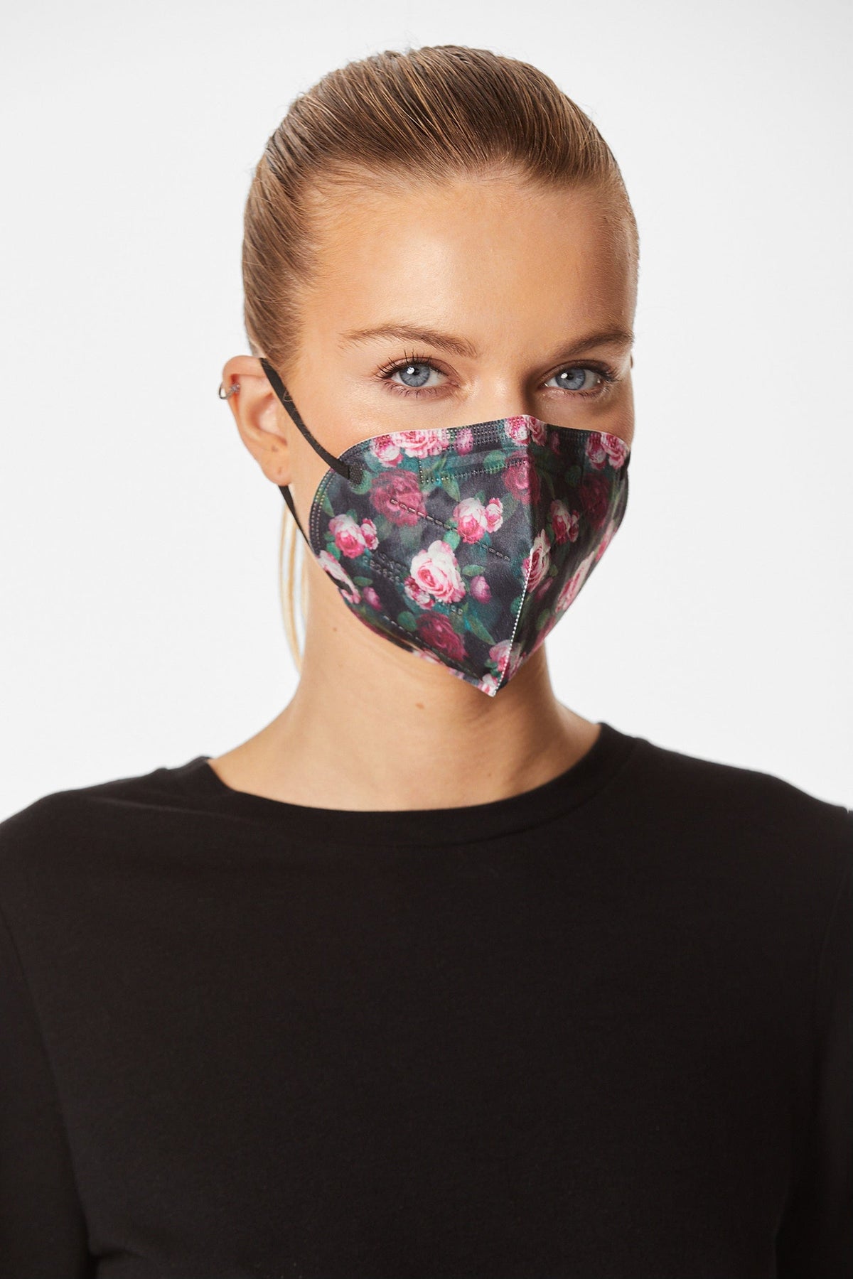 Rose Printed Mask | KN95 Mask | Covid Face Mask | MASKC